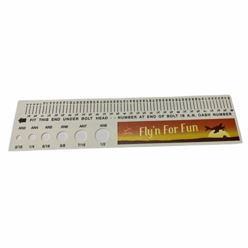 Bolt Gauge Ruler - Recreational Aviation Australia